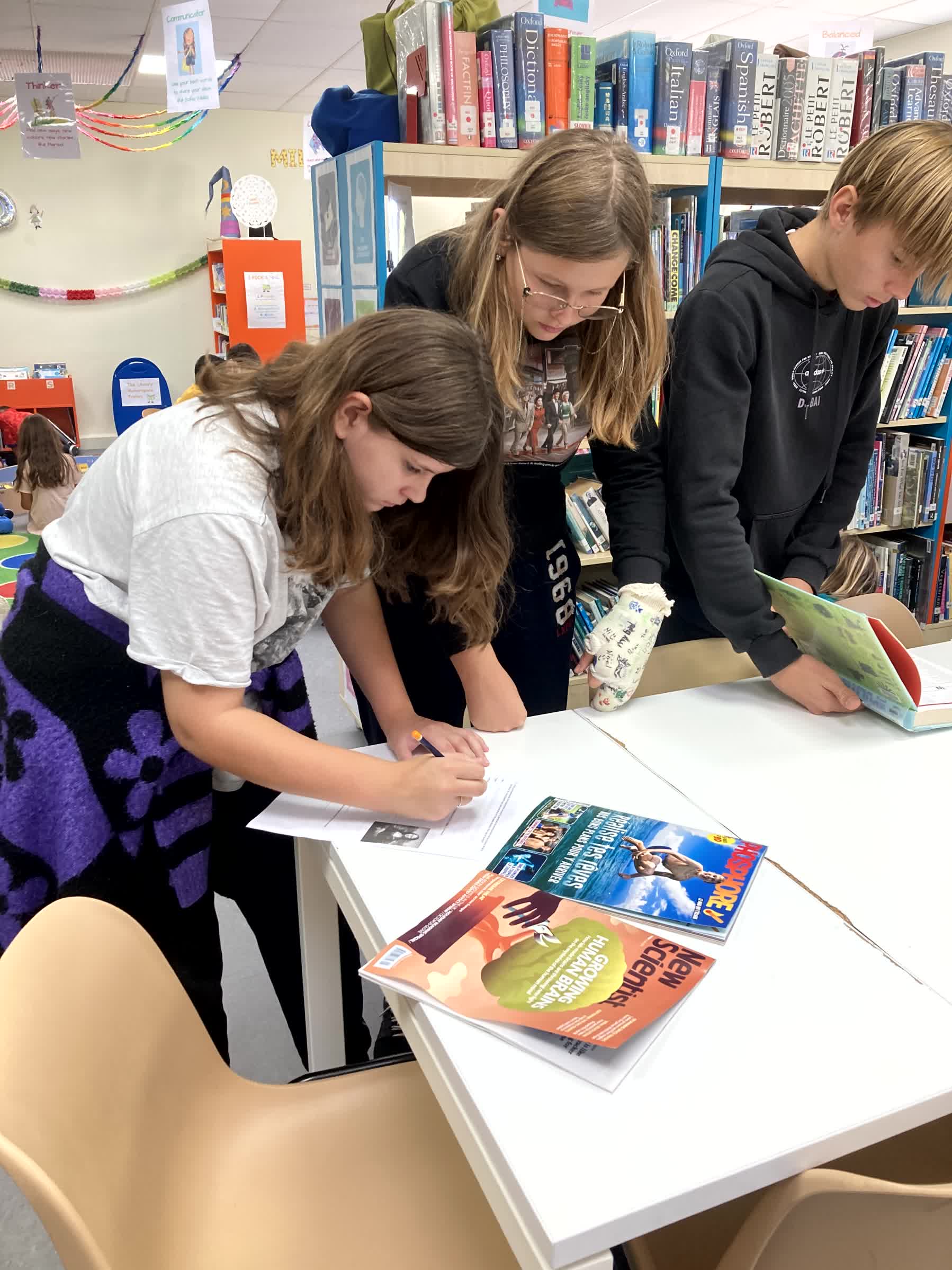 Secondary Library Quiz - International School of Lyon