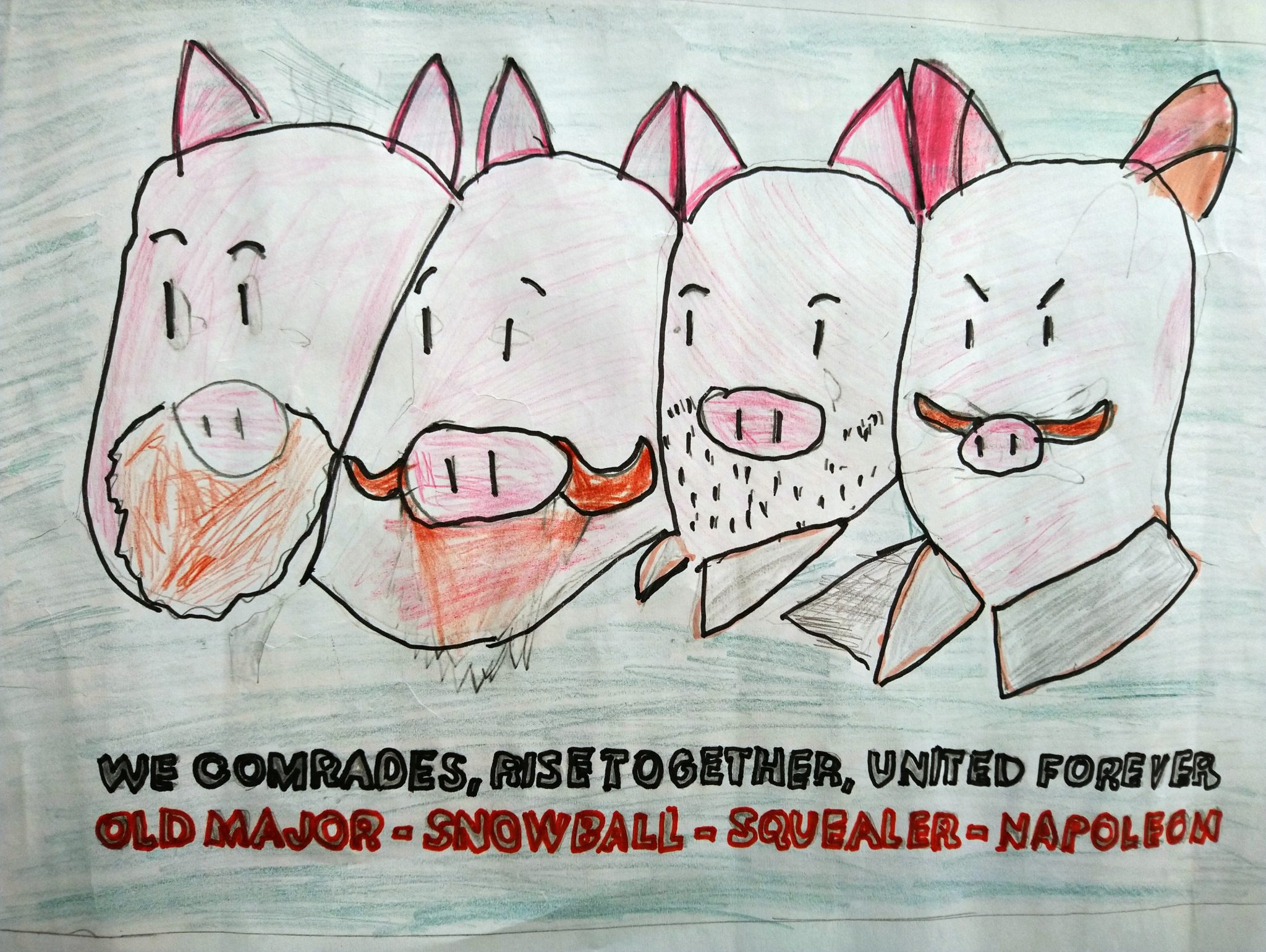 Animal Farm Propaganda Posters – International School of Lyon