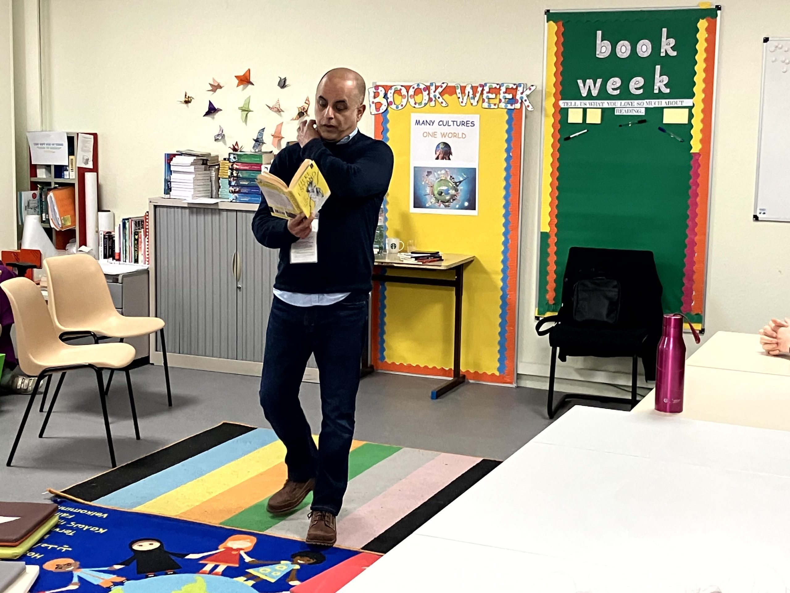 Book Week Author Visit - International School of Lyon